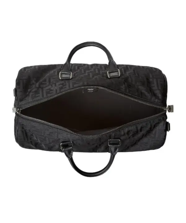Fendi Ff Zipped Travel Bag - Black
