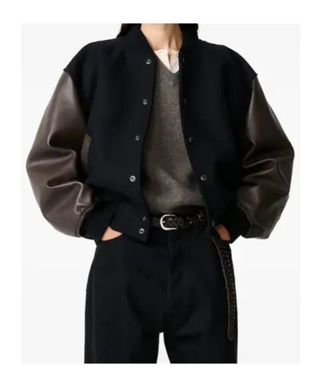 Studio Nicholson Long Sleeve Bomber Jacket