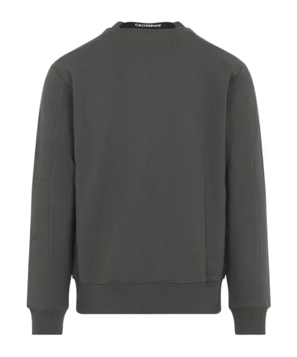 C.P. COMPANY Lens Detailed Crewneck Sweatshirt - Black