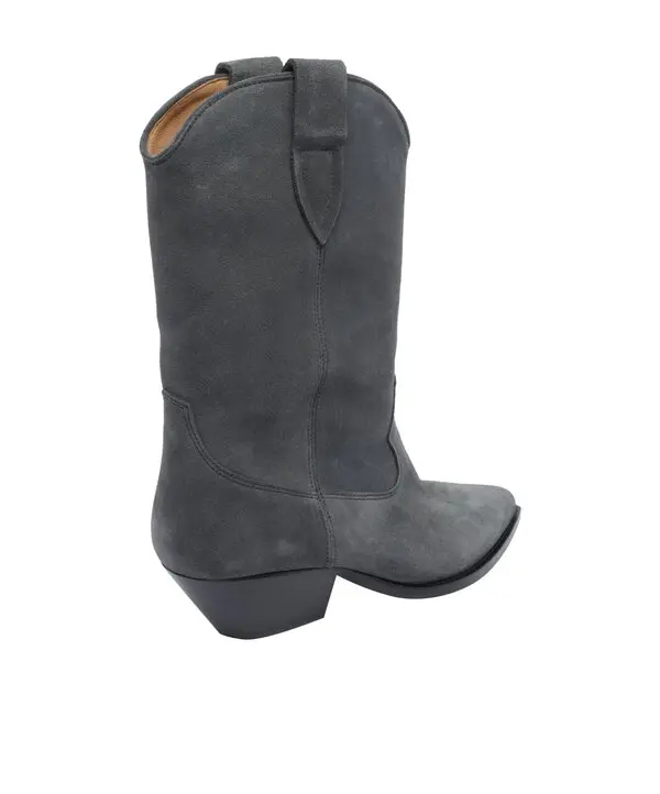 Isabel Marant Étoile Duerto Pointed Toe Cowboy Boots - Gray