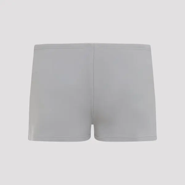 Miu Miu Technical Yarn Mini Shorts - Grey/green