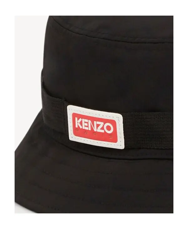 Kenzo Jungle Logo Patch Bucket Hat