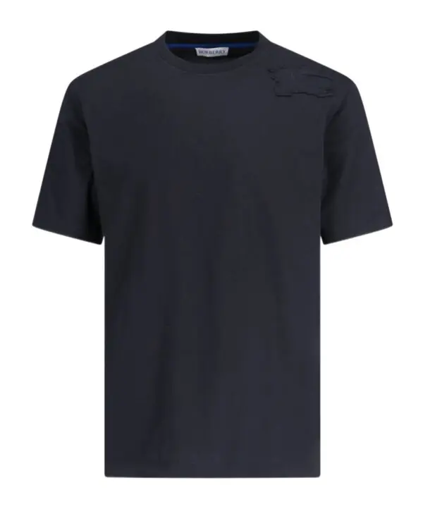 Burberry Logo Patch Crewneck T-shirt