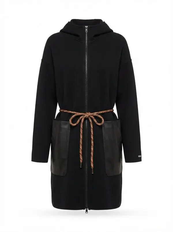 Sportmax Hooded Overcoat