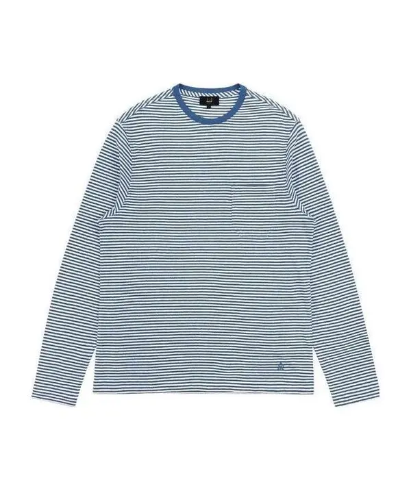 Dunhill Logo Round Collar Long-sleeved T-shirt