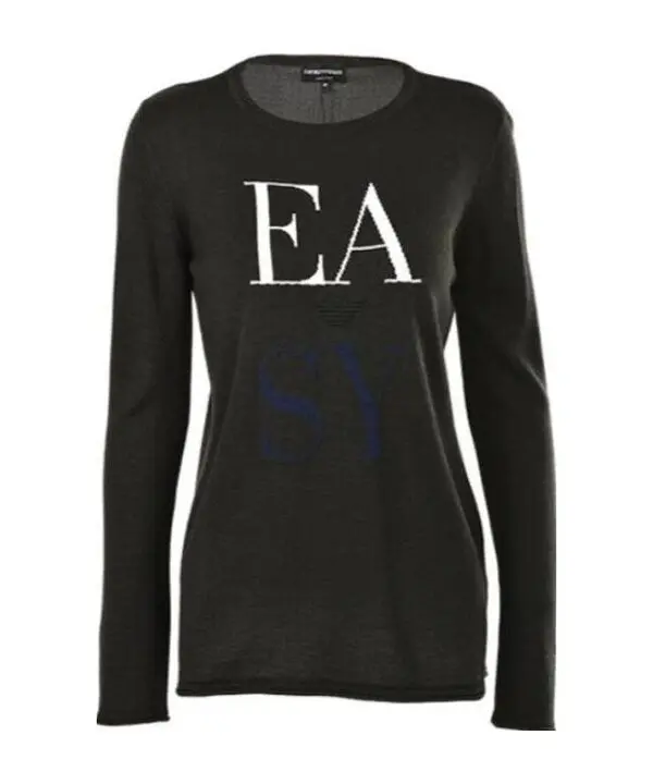 Emporio Armani Long Sleeve Logo Sweater