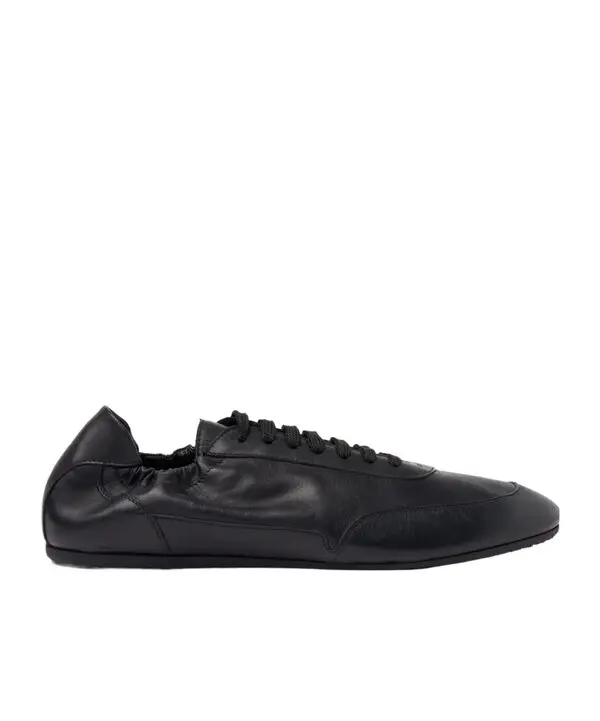 SCAROSSO Leggera Nappa Sneakers - Black