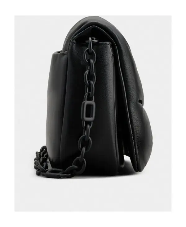 ROGER VIVIER Viv' Choc Shoulder Bag - Black