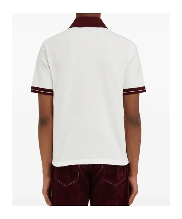 FERRAGAMO Short-sleeved Polo Shirt - White