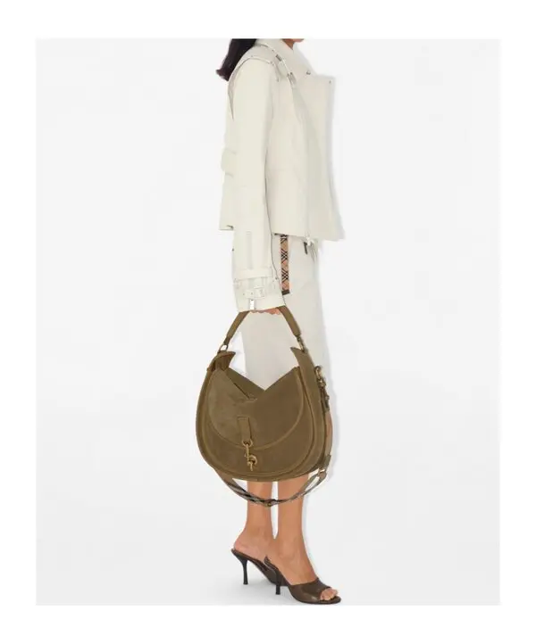 Burberry Belted Waist Zipped Trench Coat
