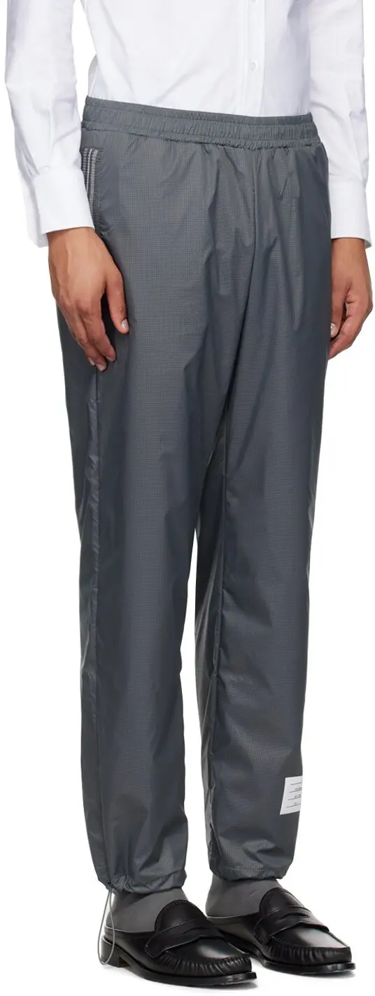 Thom Browne Logo-patch Sheer-ripstop Track Pants