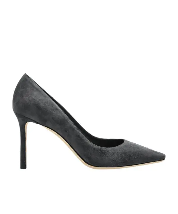 JIMMY CHOO Romy Pointed-toe Pumps - Grey