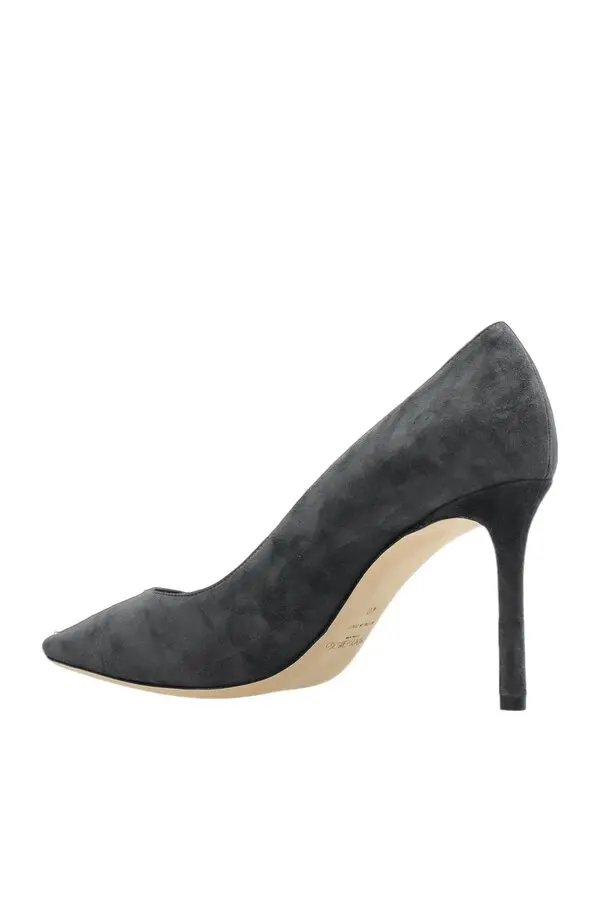 JIMMY CHOO Romy Pointed-toe Pumps - Grey