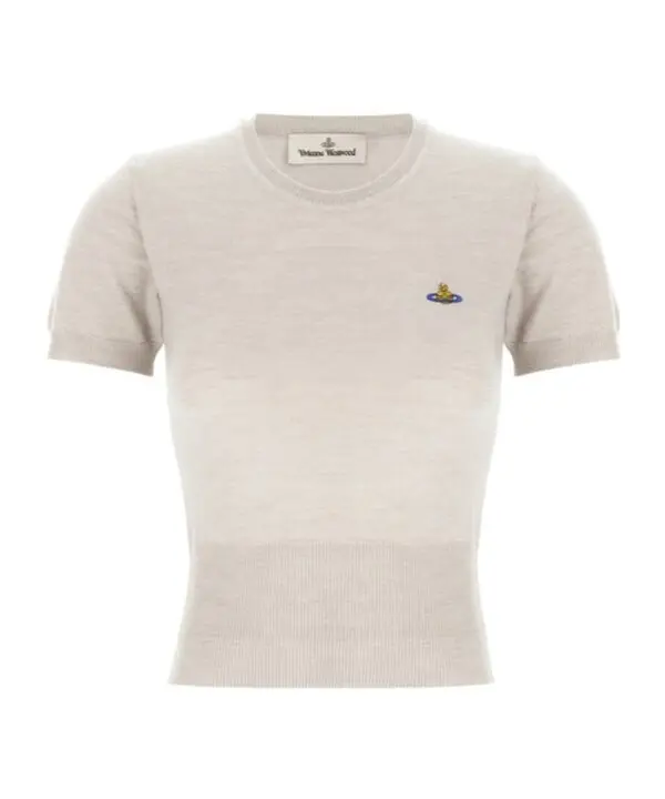 VIVIENNE WESTWOOD Short Sleeve Pullover - Nude