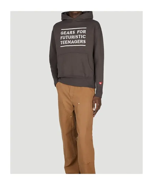 HUMAN MADE Hooded Sweater With Graphic Print
