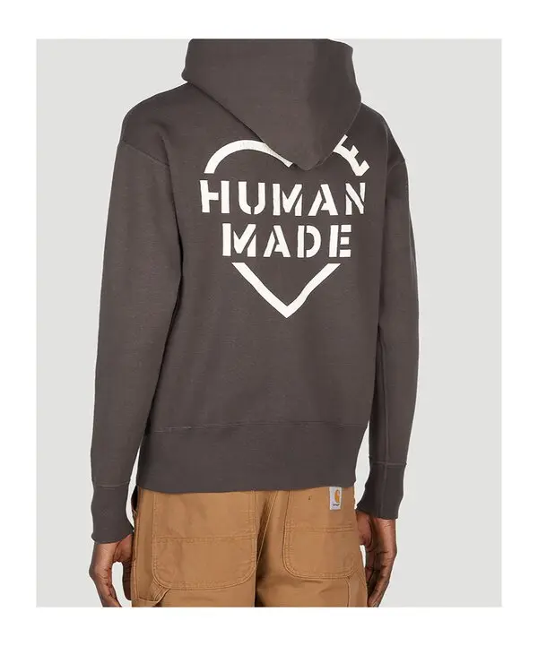 HUMAN MADE Hooded Sweater With Graphic Print