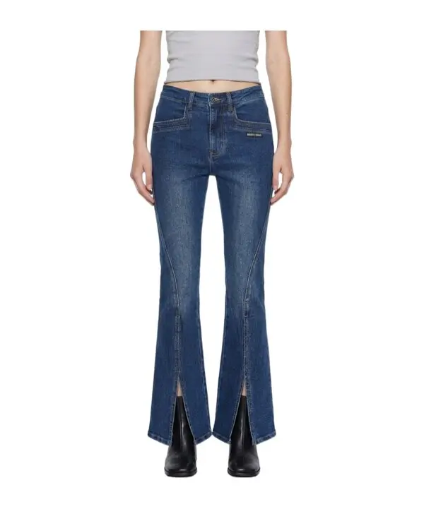 Marissa Chiara Front Slit Jeans
