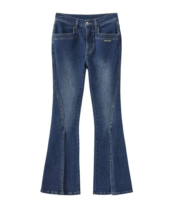 Marissa Chiara Front Slit Jeans