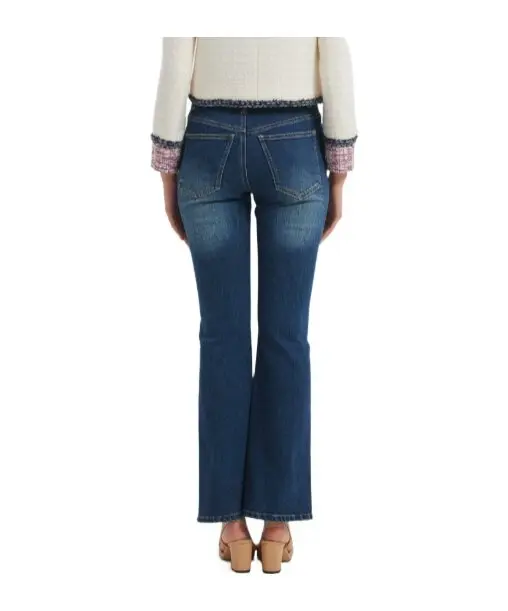 Marissa Chiara Front Slit Jeans