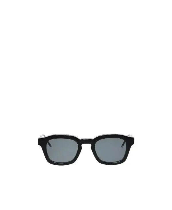 Thom Browne Geometric Frame Sunglasses - Black