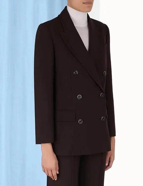 Zimmermann Double-breasted Jacket - Black
