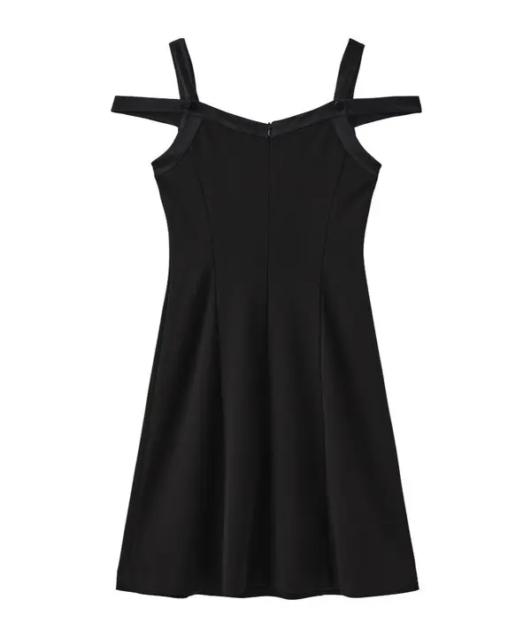 Marissa Chiara Sleeveless Off-the-shoulder Dress