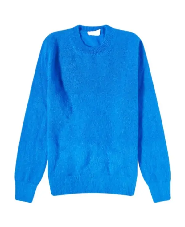 Off-White Arrows Intarsia Crew Neck Jumper - Blue