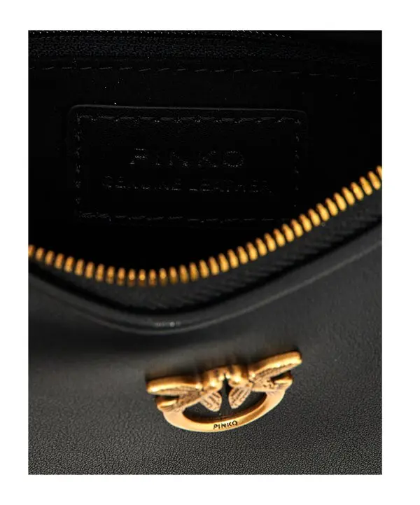 Pinko Half Moon Mini Shoulder Bag - Black