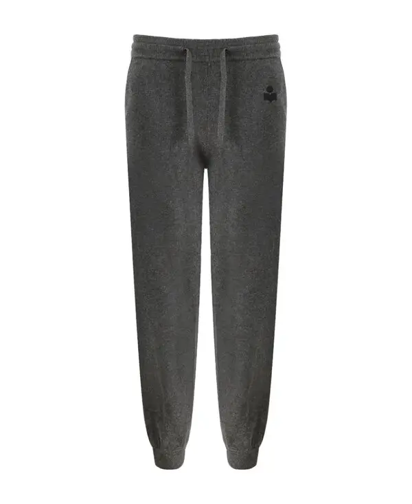 Isabel Marant Étoile Kira Mélange-effect Knitted Track Pants