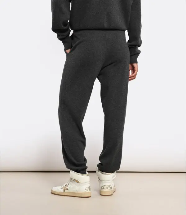 Isabel Marant Étoile Kira Mélange-effect Knitted Track Pants