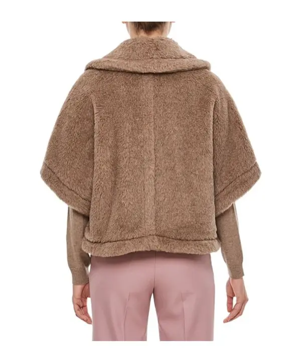 Max Mara Teddy Short-sleeve Cropped Jacket