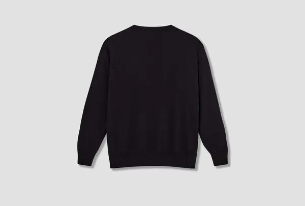 COMOLI Long Sleeve Crew Neck Sweater