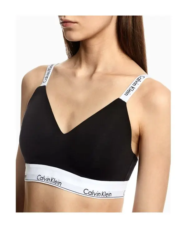 Calvin Klein Cotton Light-lined Bra