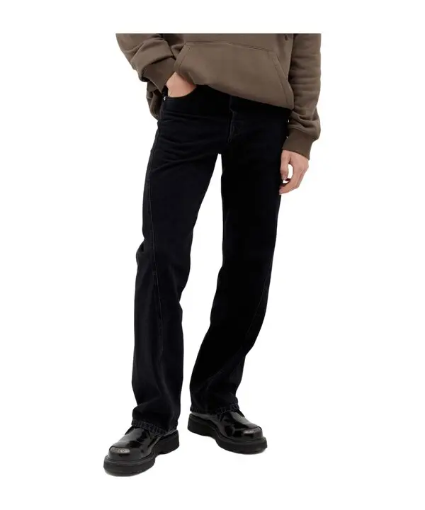 LANVIN Mid-rise Twisted Jeans - Black