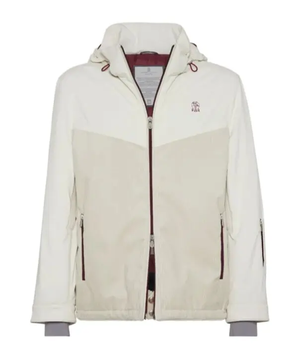 Brunello Cucinelli Padded Parka With Detachable Hood And Zipped Vents - No