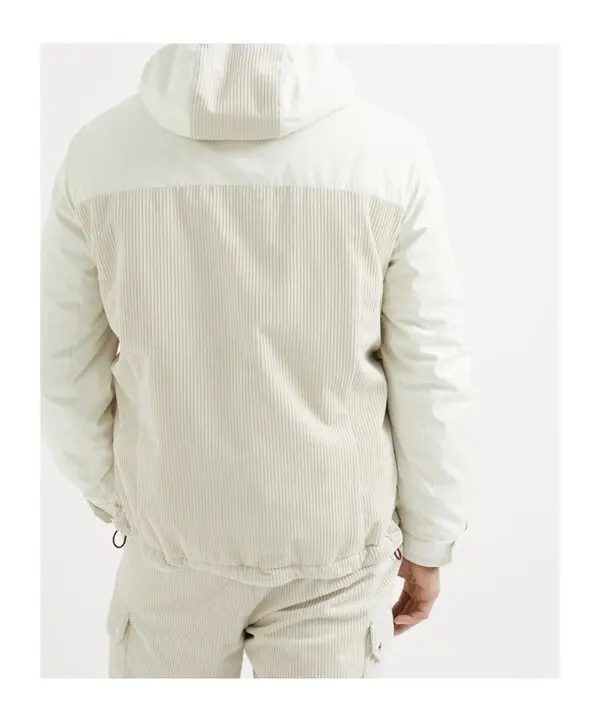 Brunello Cucinelli Padded Parka With Detachable Hood And Zipped Vents