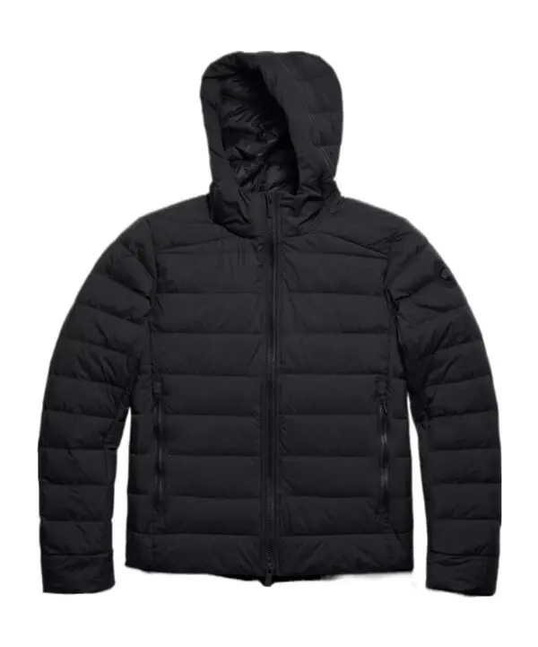 Canada Goose Crofton Quilted Hooded Jacket - Black