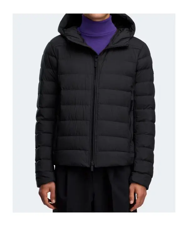 Canada Goose Crofton Quilted Hooded Jacket - Black