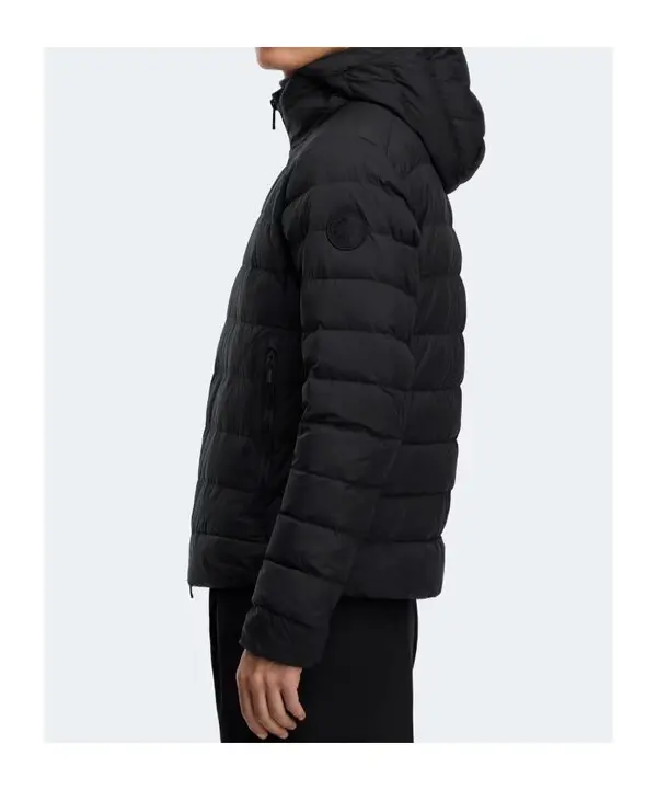 Canada Goose Crofton Quilted Hooded Jacket - Black