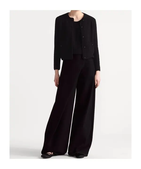 Dior Textured Knit Twinset With Gold-finish Tribales Buttons
