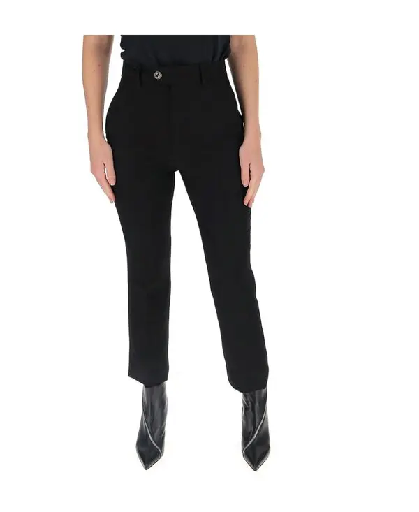 Gucci Tailored Trousers With Fly Front And Side Pockets - Black