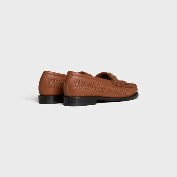 Celine Braided Loafer In Calfskin