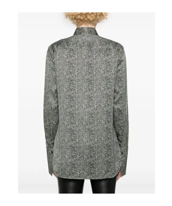 Ermanno Scervino Printed Long Sleeve Shirt