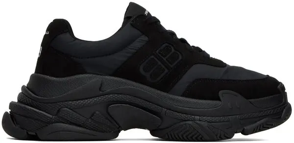 Balenciaga Triple S Sneakers - Black