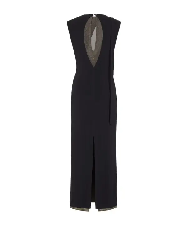 Fendi Sleeveless Cut-out Midi Dress