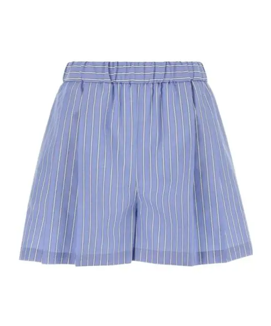Marni Striped Elastic Waist Shorts