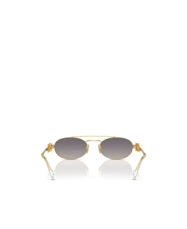 Miu Miu Oval Frame Sunglasses