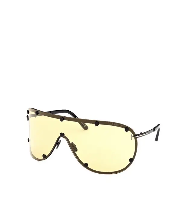 TOM FORD Studded Geometric Sunglasses