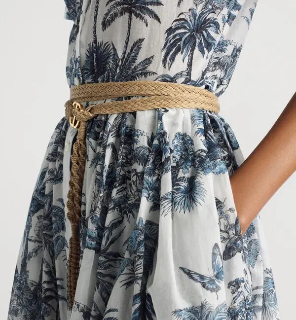 Dior Riviera 30 Montaigne Braided Belt