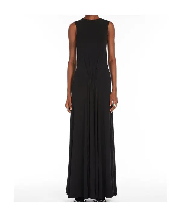 Sportmax Attore Crewneck Sleeveless Maxi Dress